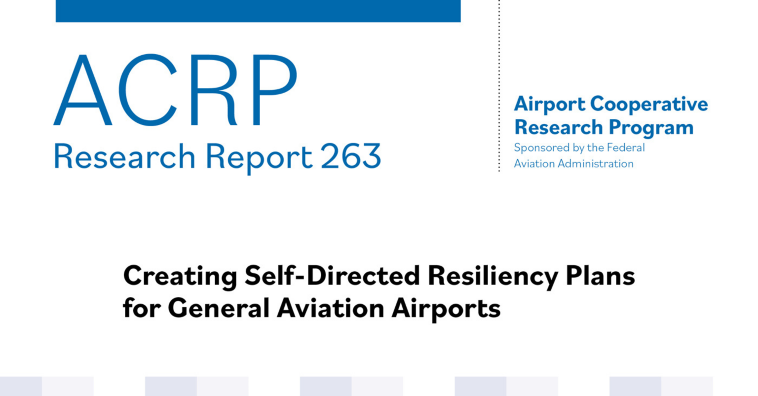 2024 Airport Cooperative Research Program (ACRP) Report - C&S Companies